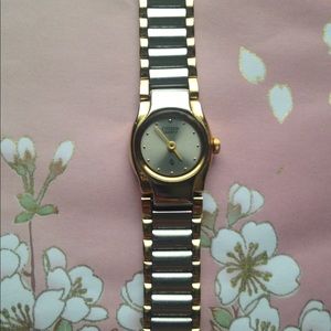 Accessories | Carolee White Swiss Watch | Poshmark